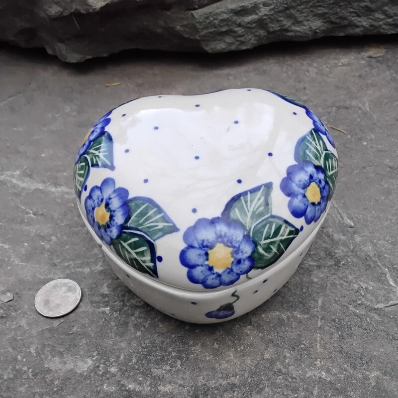 Pottery Trinket Box - Etsy