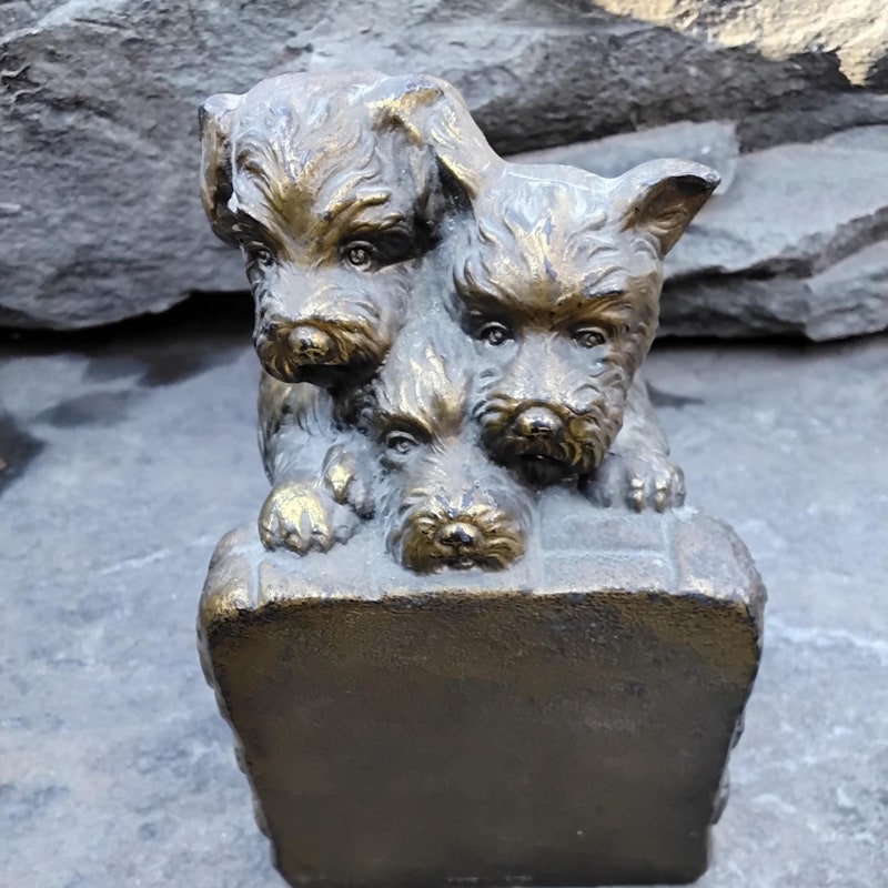 Dog Bookends - Etsy
