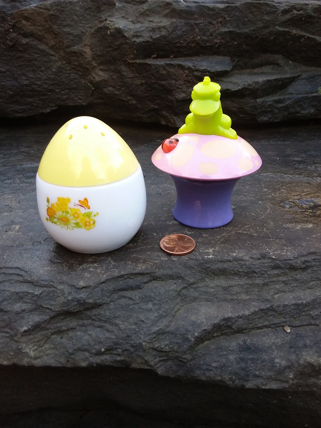 Vintage Avon Her Prettiness Cream Sachet Jar and Imperial Garden Egg ...