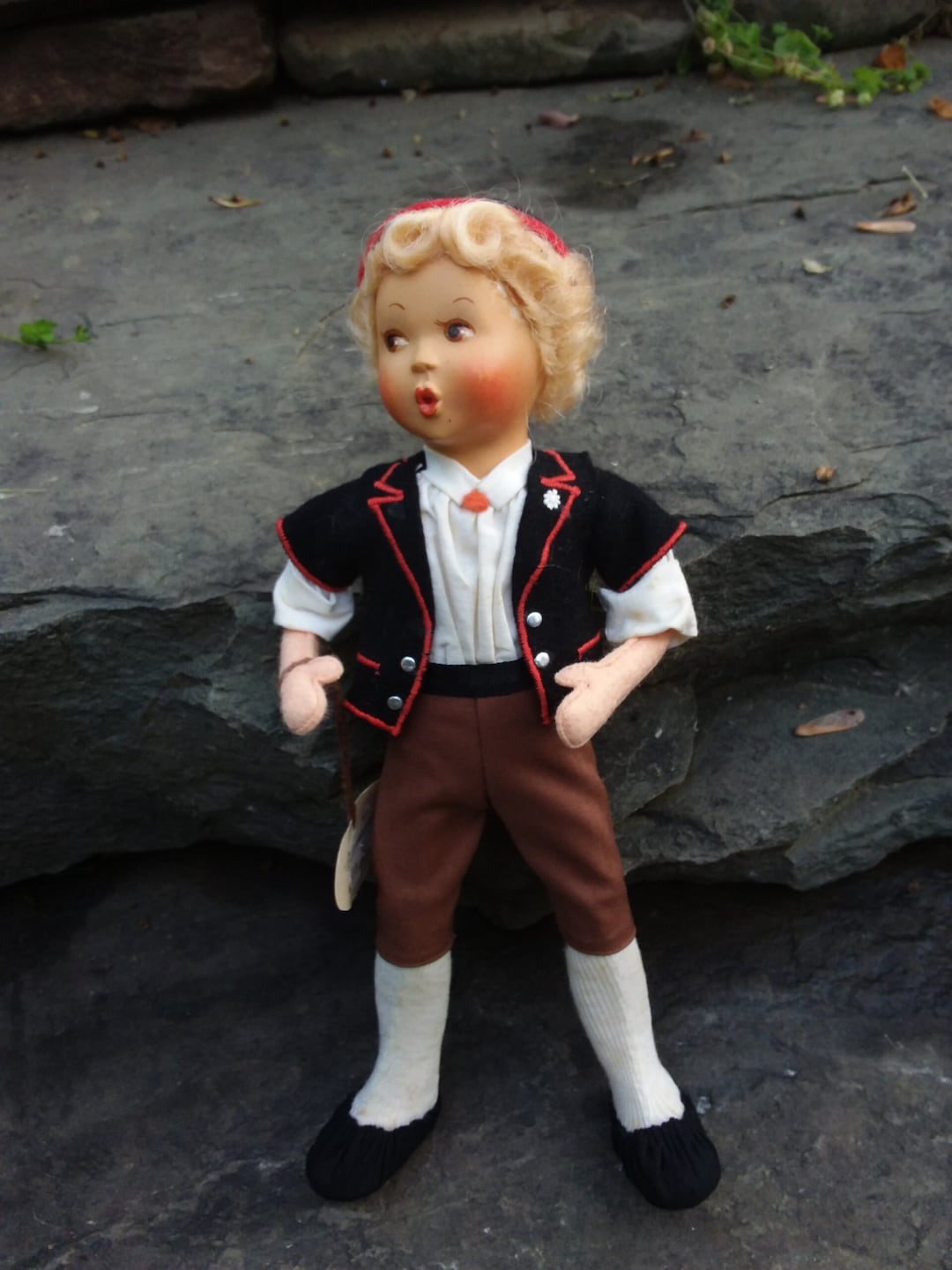 Vintage Whistling Boy Baitz Doll, Austria, With Hang Tag - Etsy