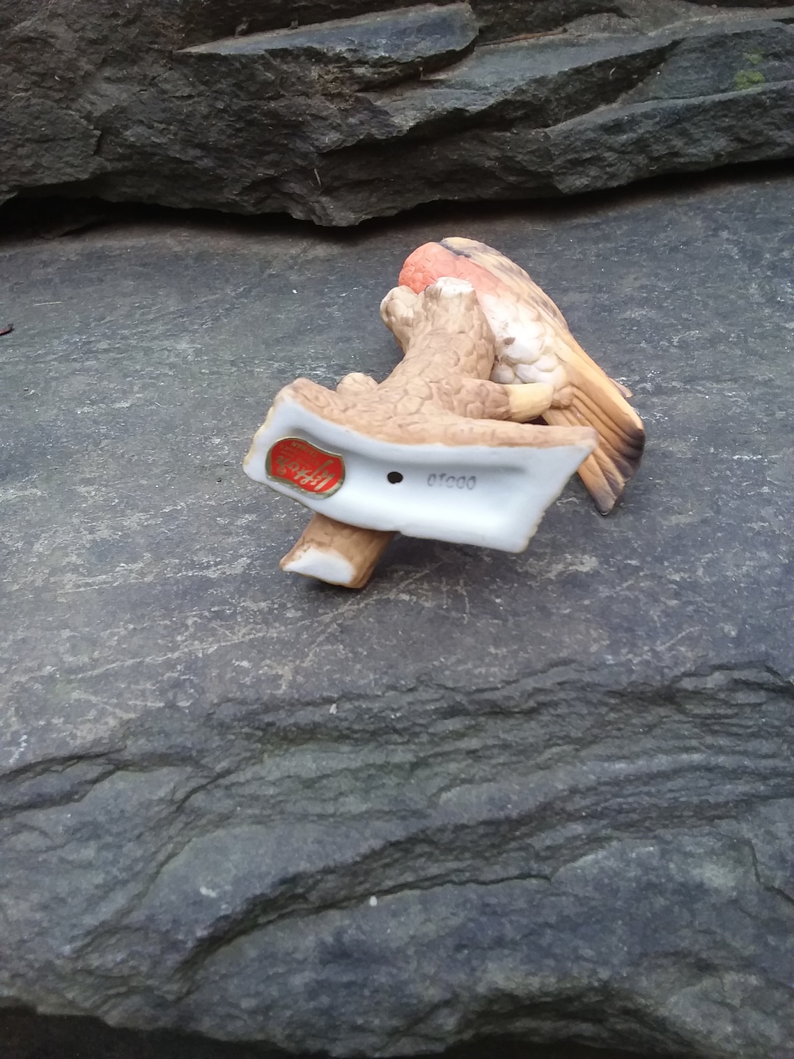 Vintage Lefton Robin Red Breast Figurine Bisque - Etsy