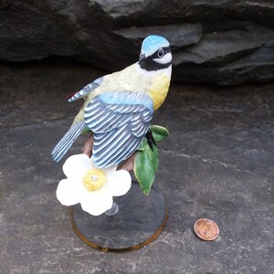 Vintage Franklin Mint English Wren Crystal Bell With Gold Trim - Etsy