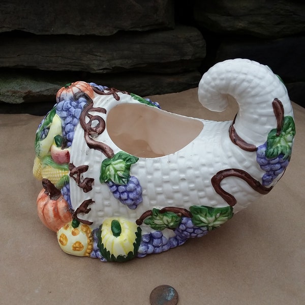 Ceramic Cornucopia - Etsy
