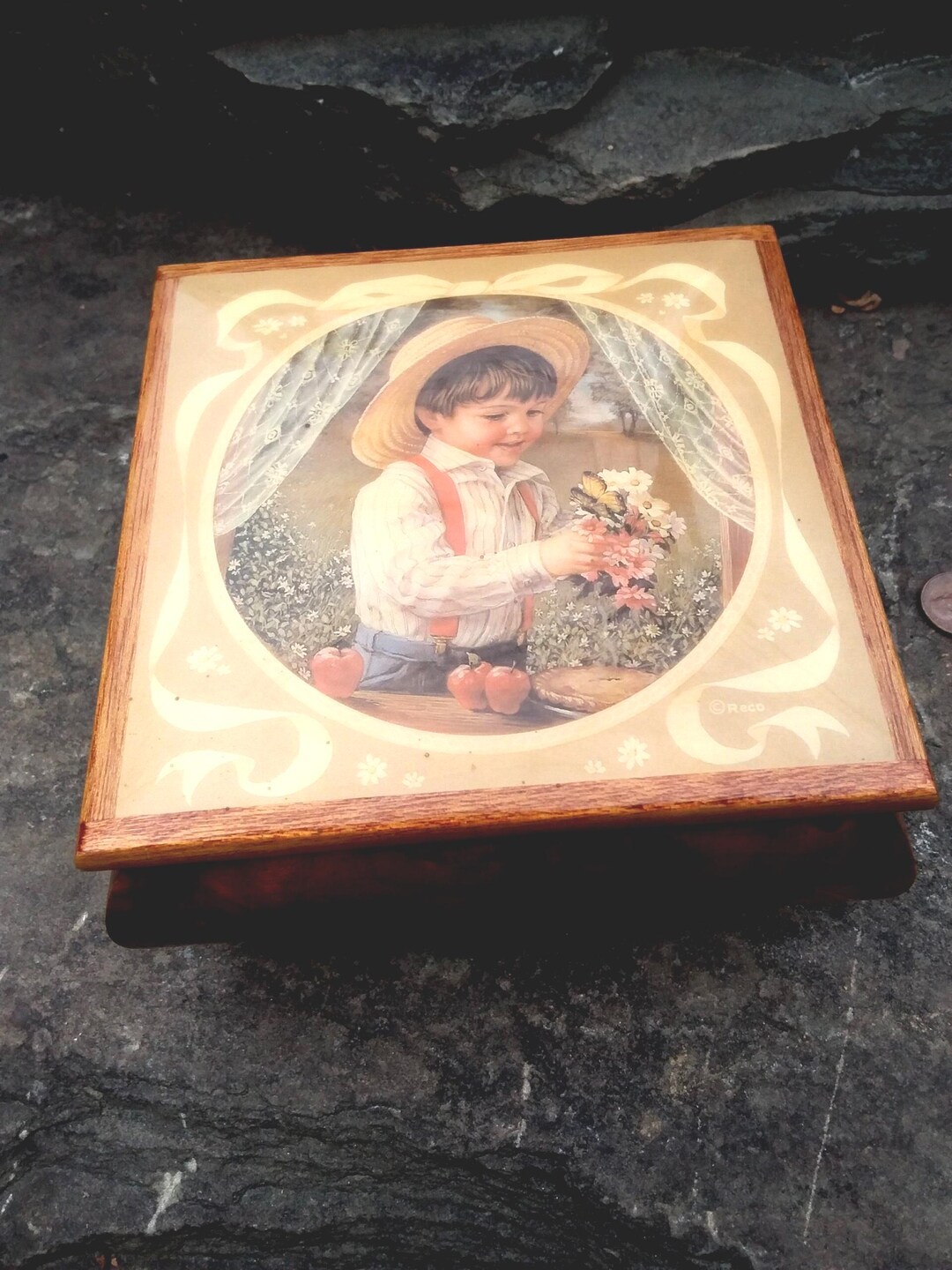 Vintage Sandra Kick "for Mom" Music Box - Reco Limited Edition - Etsy