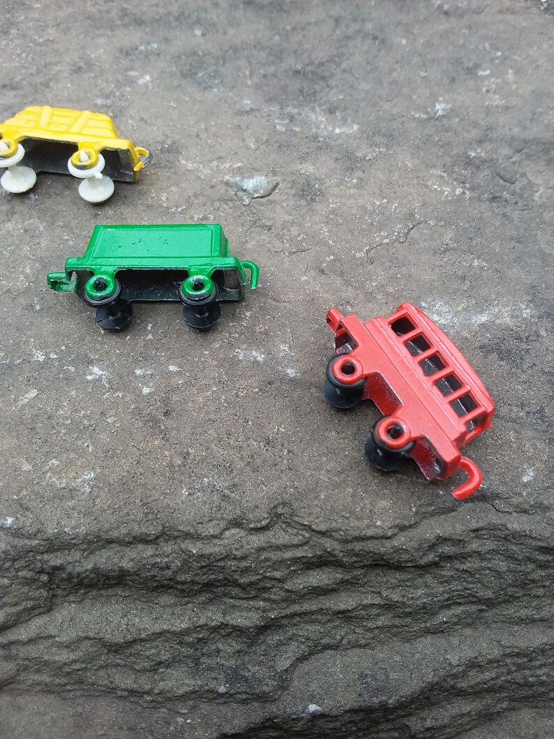 Vintage Dollhouse Pot Metal Toy Train and Car Made in Japan - Etsy