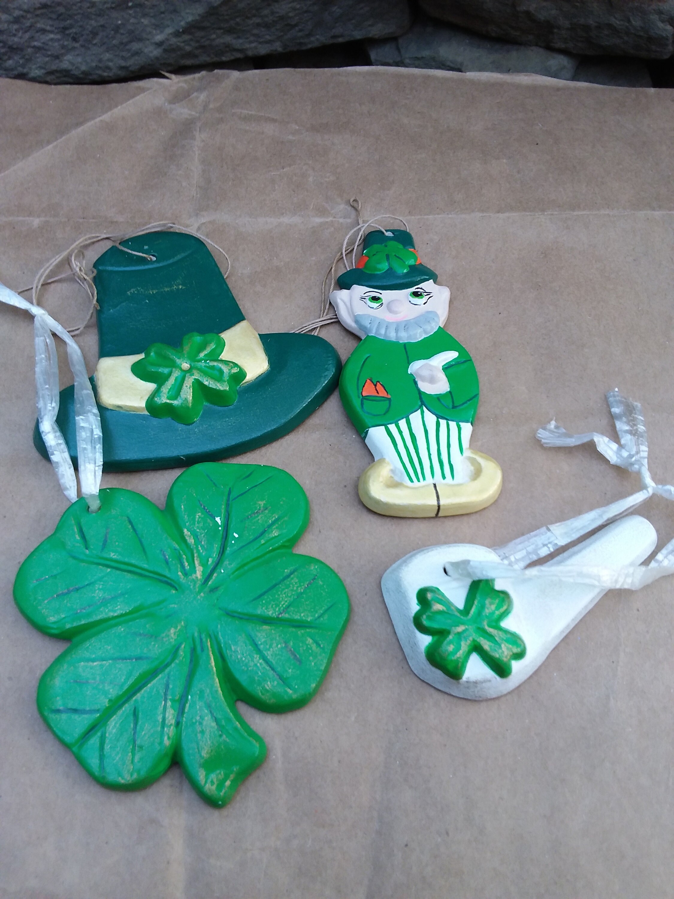 Vintage Irish Ceramic Ornaments Shamrock Pipe With Shamrock - Etsy UK