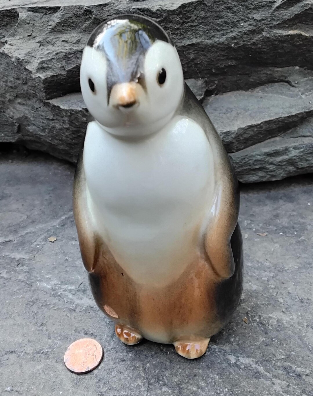 Vintage Lomonosov Porcelain Penguin Figurine, Made in Russia - Etsy