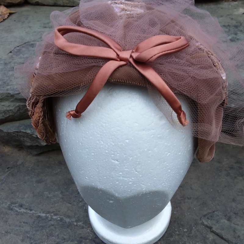 Brown Fascinator - Etsy