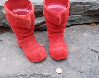 Plastic Santa Boots - Etsy