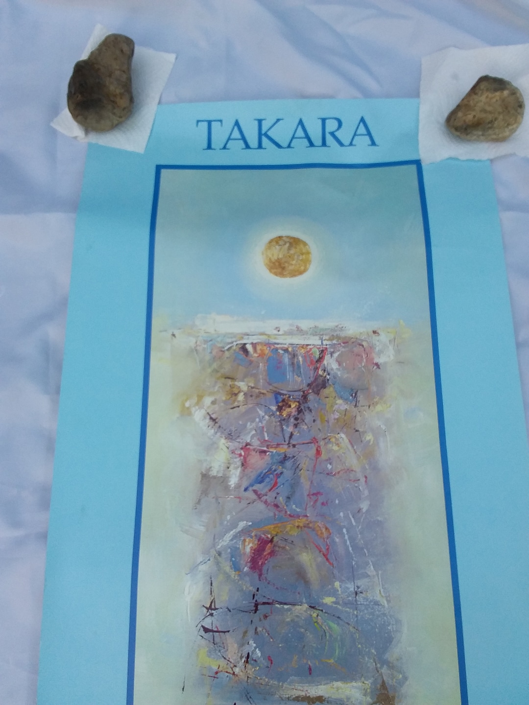 Vintage Seikichi Takara Inscribed and Signed Art Exhibition Poster ...