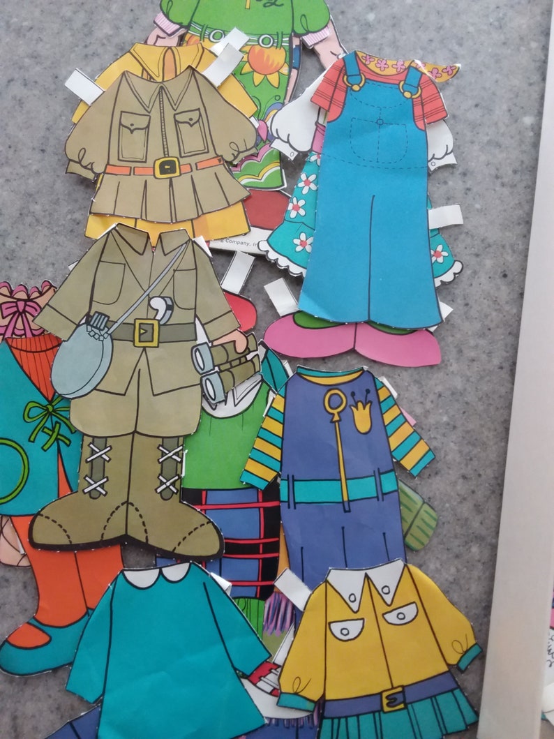 Vintage Whitman Little Lulu Paper Doll 9.5' With Lots of Outfits, 1972 ...