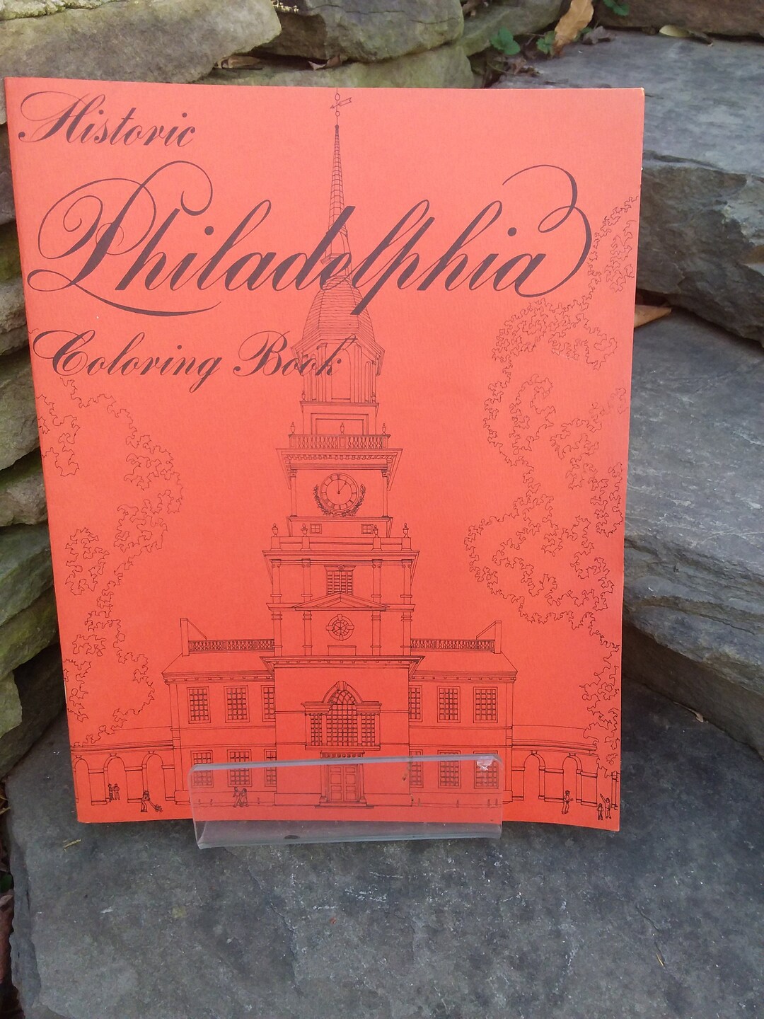 Vintage Historic Philadelphia Coloring Book, 1975 Signed by Jane ...