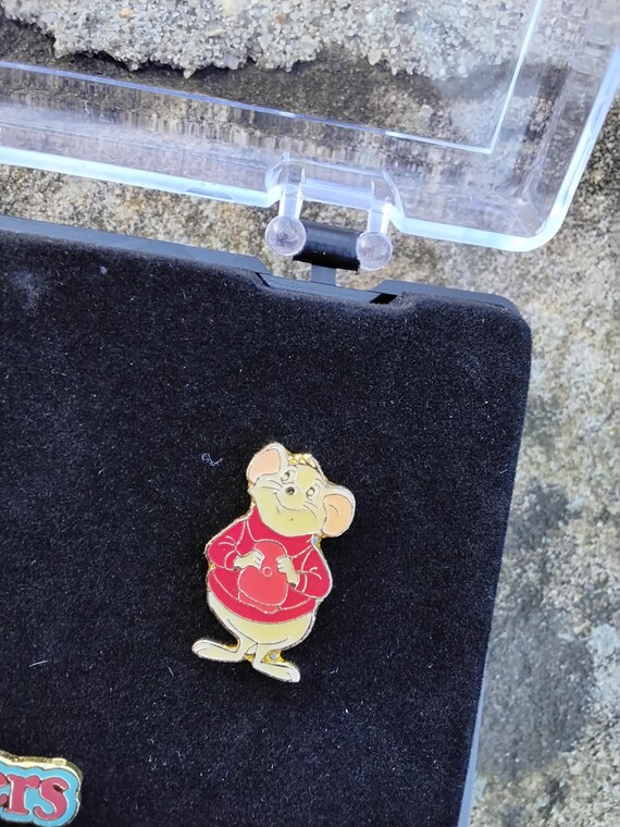 Vintage Disney The Rescuers Boxed Set of 5 Pins in Or… - Gem