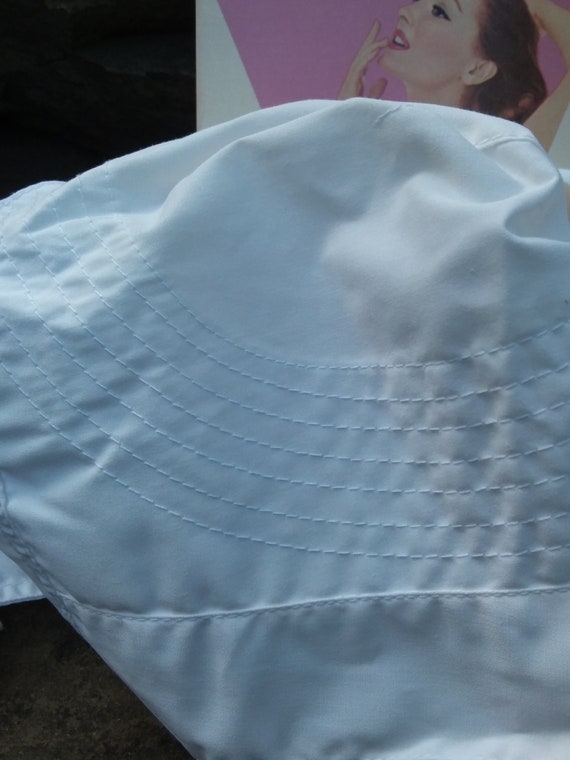 Vintage Exquisite Form White Cotton Bra P502 Size 40B… - Gem