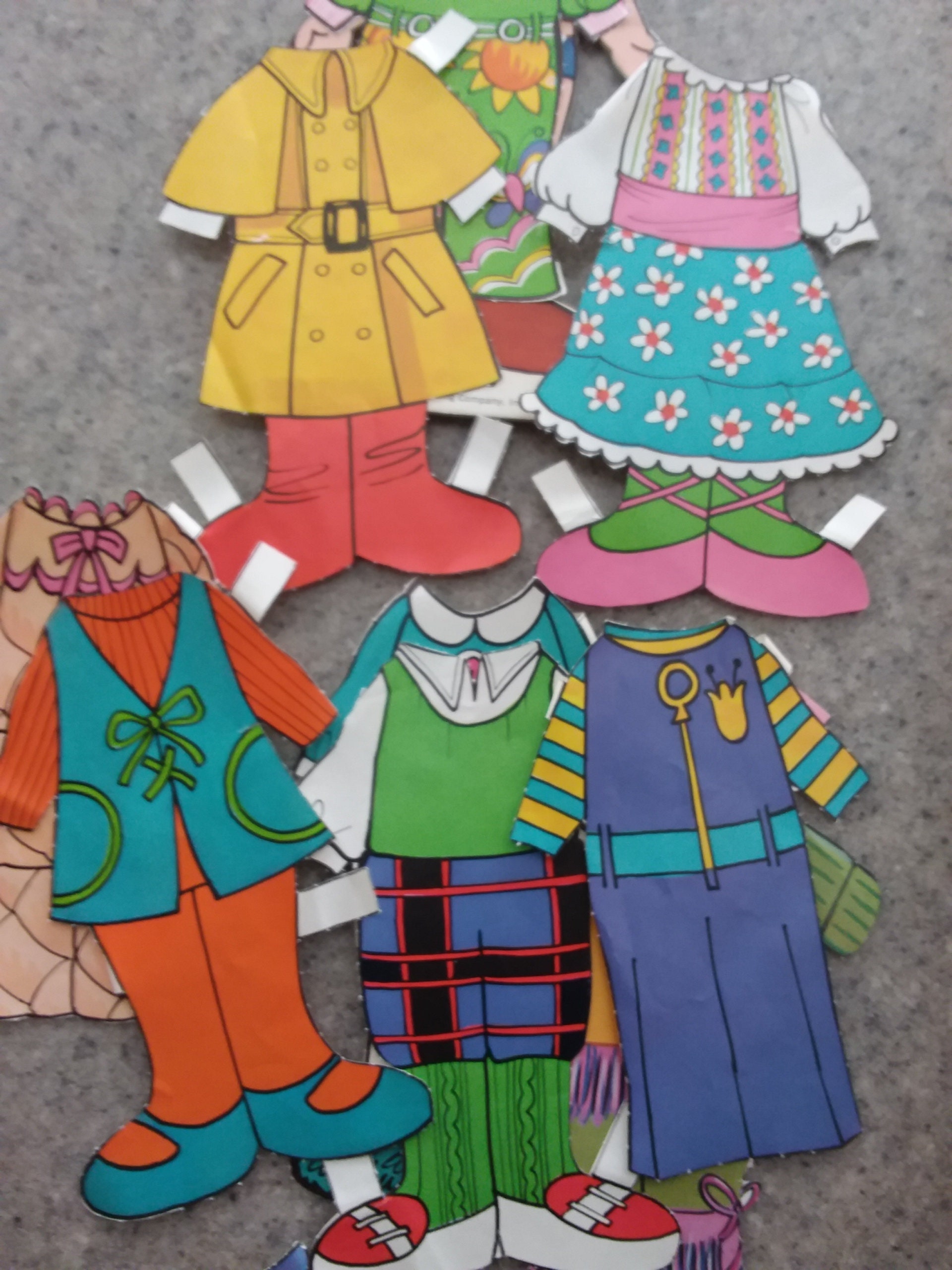 Vintage Whitman Little Lulu Paper Doll 9.5' With Lots of Outfits, 1972 ...