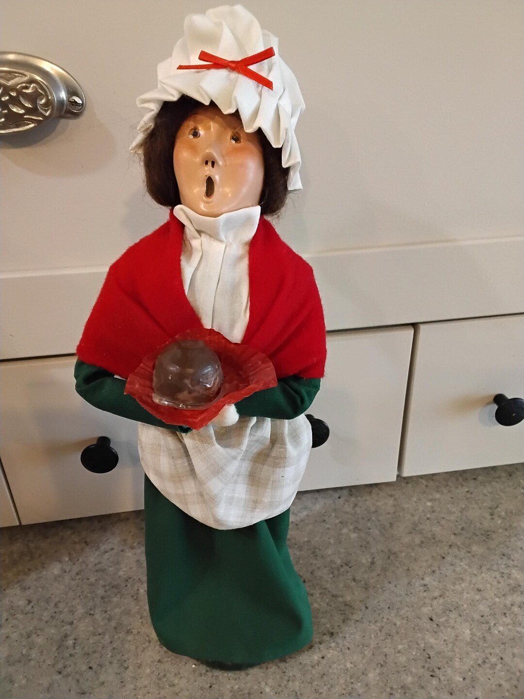 Vintage Byers Choice Caroler Mrs. Cratchit, Second Edition, 1985 ...