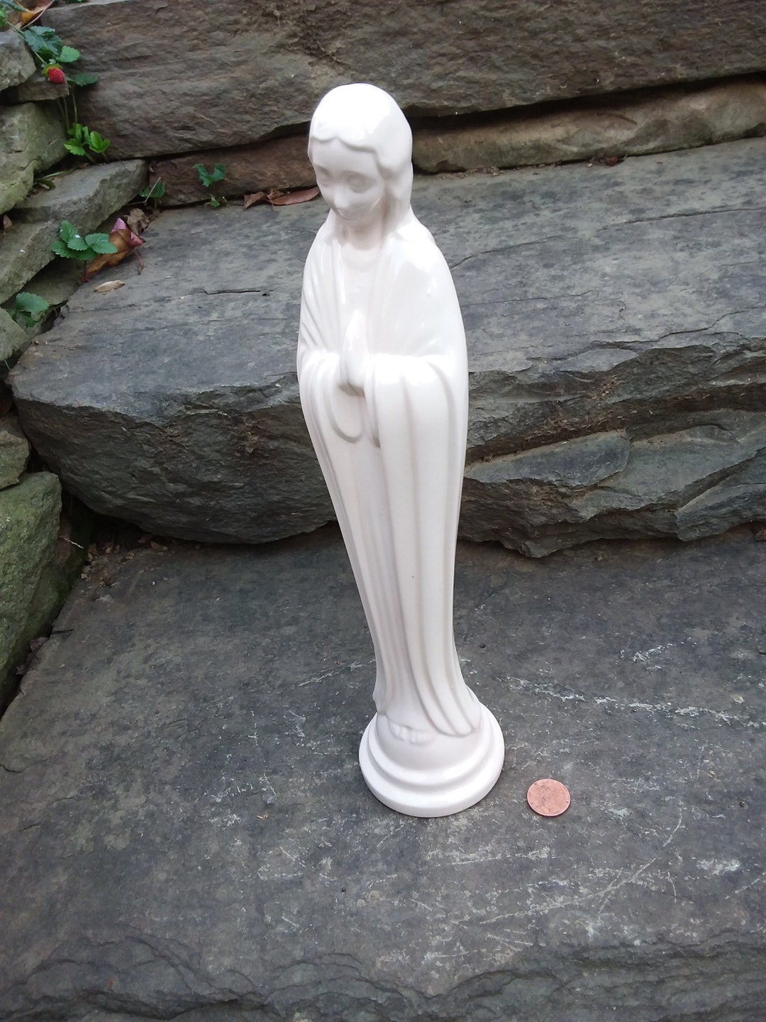 Vintage Madonna, Mary Magdalene Hands in Prayer Figurine From Holland ...