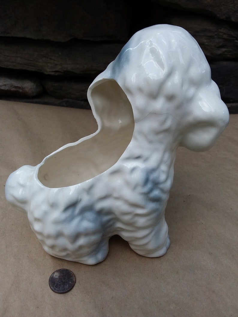 Vintage Poodle Dog Planter Nancy Pew Giftsware Japan - Etsy