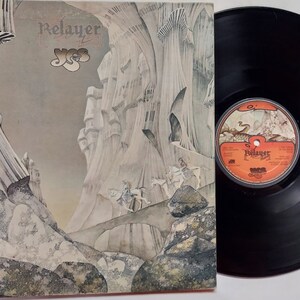 Vintage 1974 Vinyl Record Album by Yes Titled Relayer - Etsy