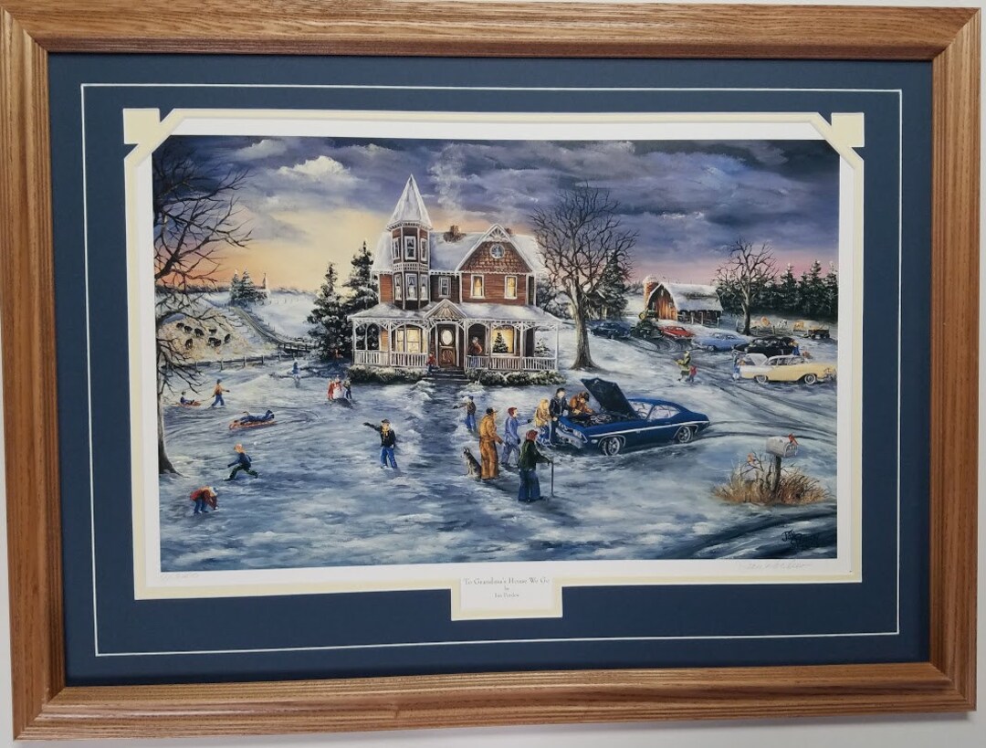 Jan Perdew Limited Edition Art Print Framed Oak 25 X 31 Titled to ...