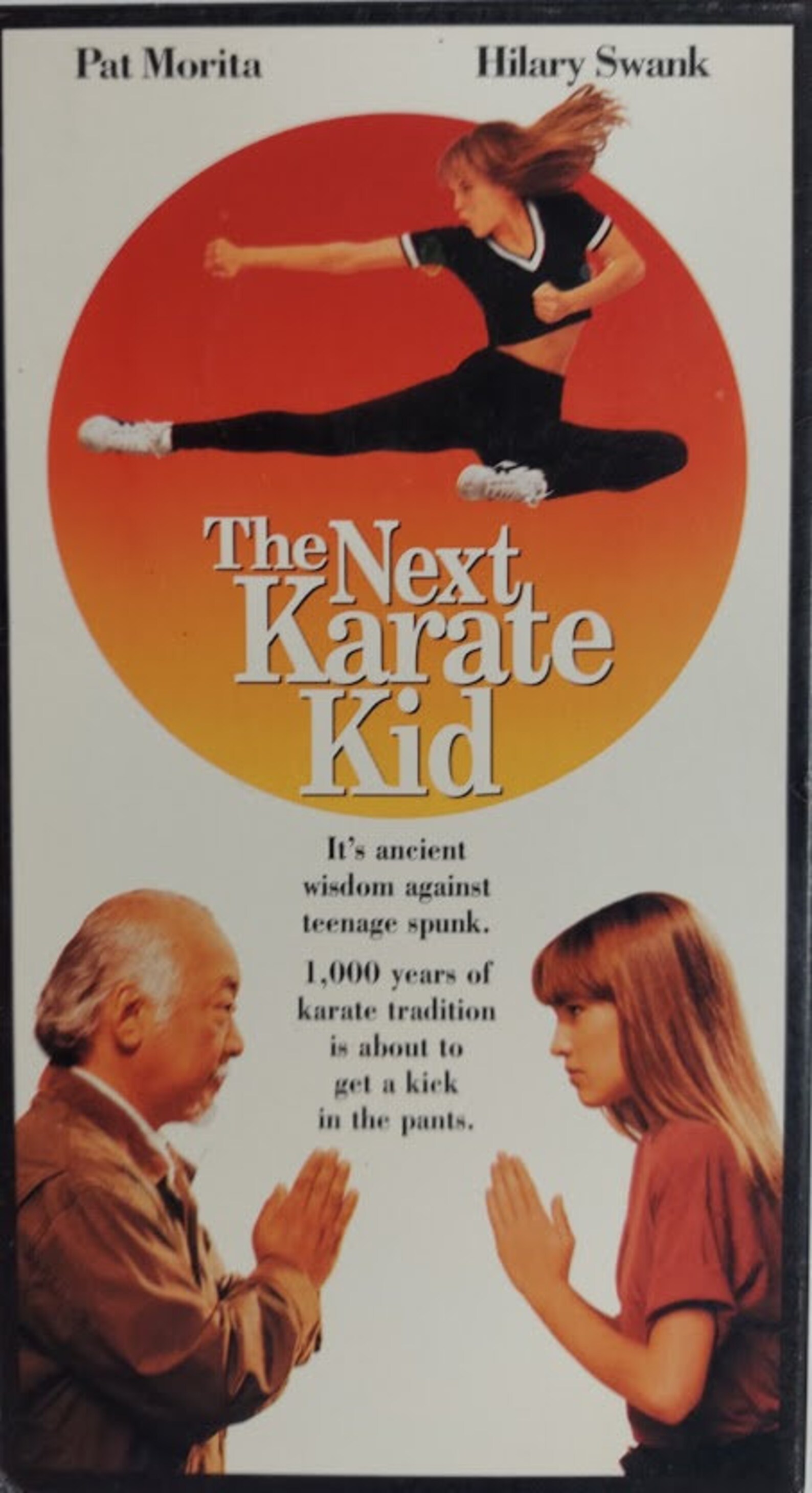 VHS 1994 Vintage Movie Titled the Next Karate Kid Starring Pat Morita ...