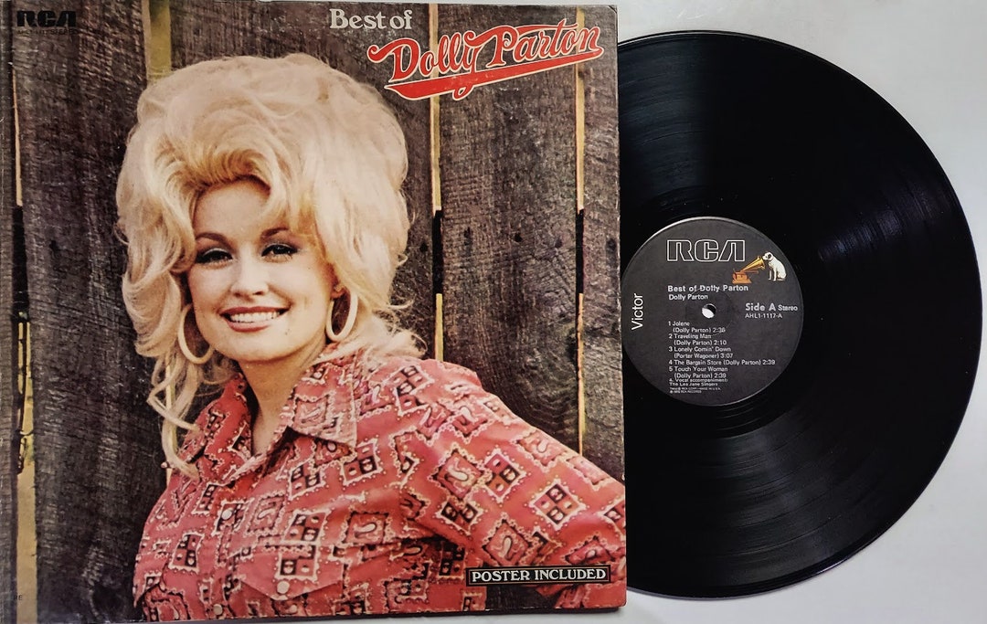 Vintage 1975 Vinyl Record Album by Dolly Parton Titled Best of - Etsy