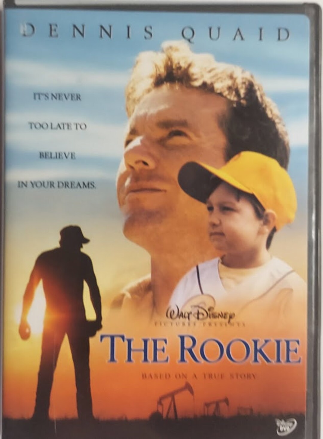 DVD 2002 Vintage Movie Titled the Rookie Starring Dennis Quaid, Jim ...