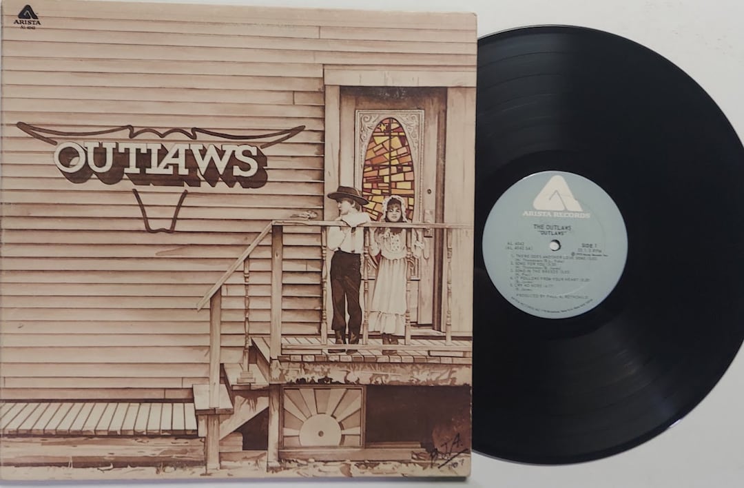 Vintage 1975 Vinyl Record Album by the Outlaws Titled Outlaws - Etsy