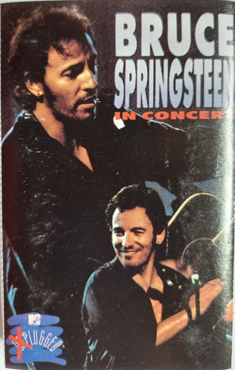 Cassette 1992 Vintage Music by Bruce Springsteen Titled in Concert ...