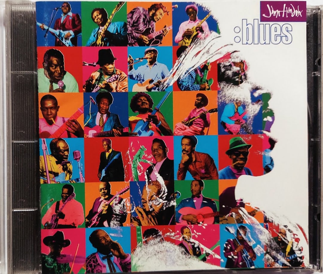 CD Used 1994 Vintage Blues Rock Music by Jimi Hendrix Titled Blues - Etsy