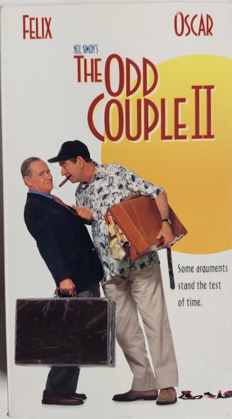 VHS 1998 Vintage Movie Titled the Odd Couple II Starring Walter Matthau ...