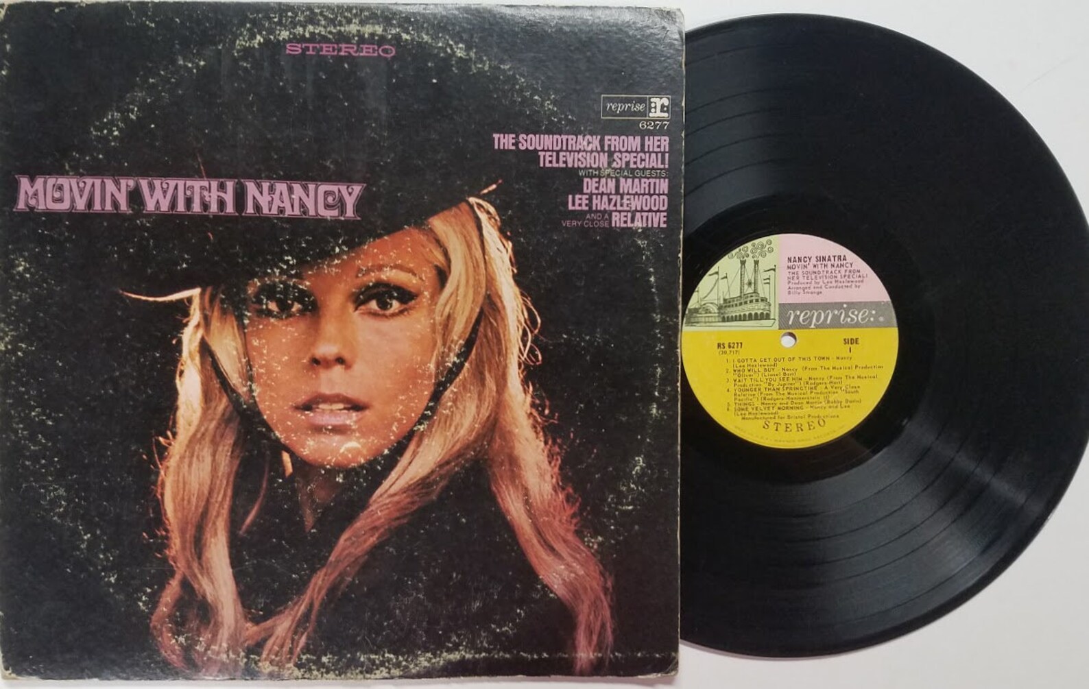 Vintage 1967 Vinyl Record Album by Nancy Sinatra Movin' - Etsy