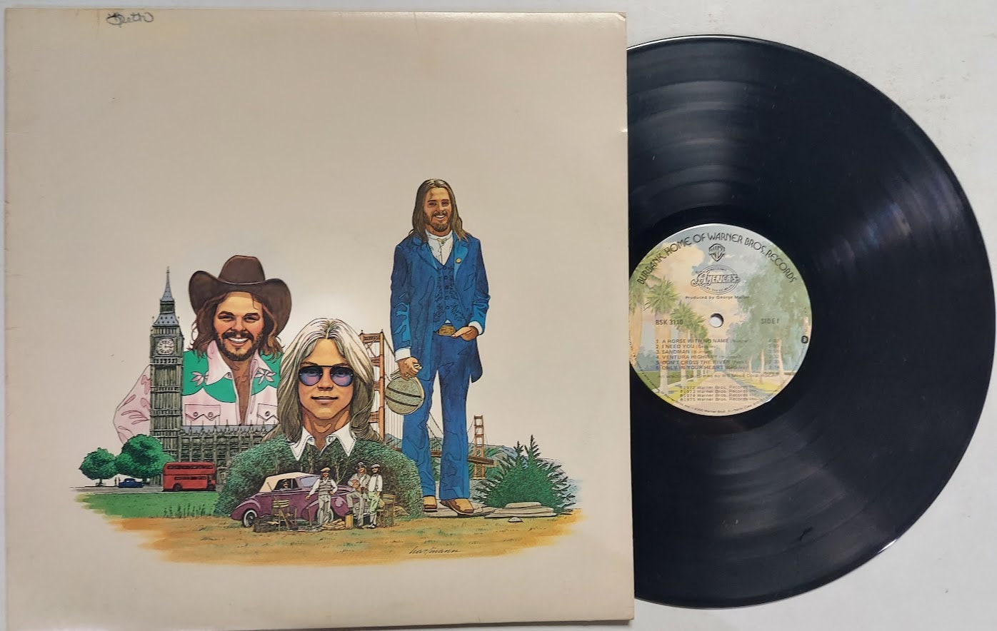 Vintage 1975 Vinyl Record Album by America Titled History Titled ...