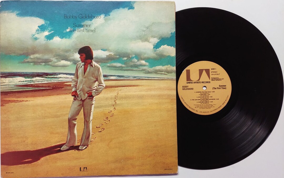 Vintage 1973 Vinyl Record Album by Bobby Goldsboro Titled Summer the ...
