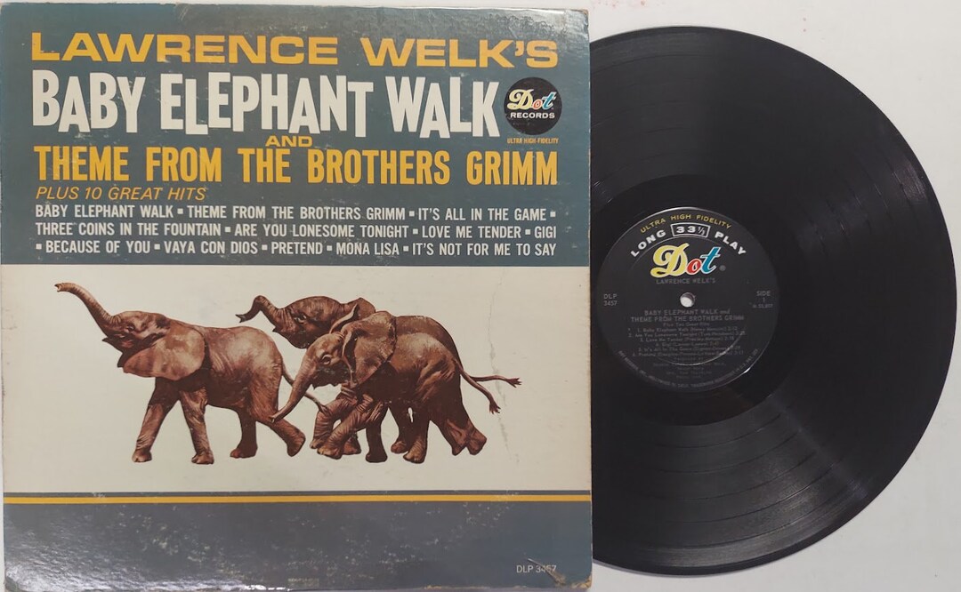 Vintage Vinyl Record Album by Lawrence Welk Titled Lawrence Welk's Baby ...