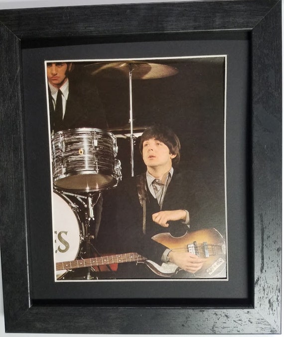 Framed Beatles Pictures