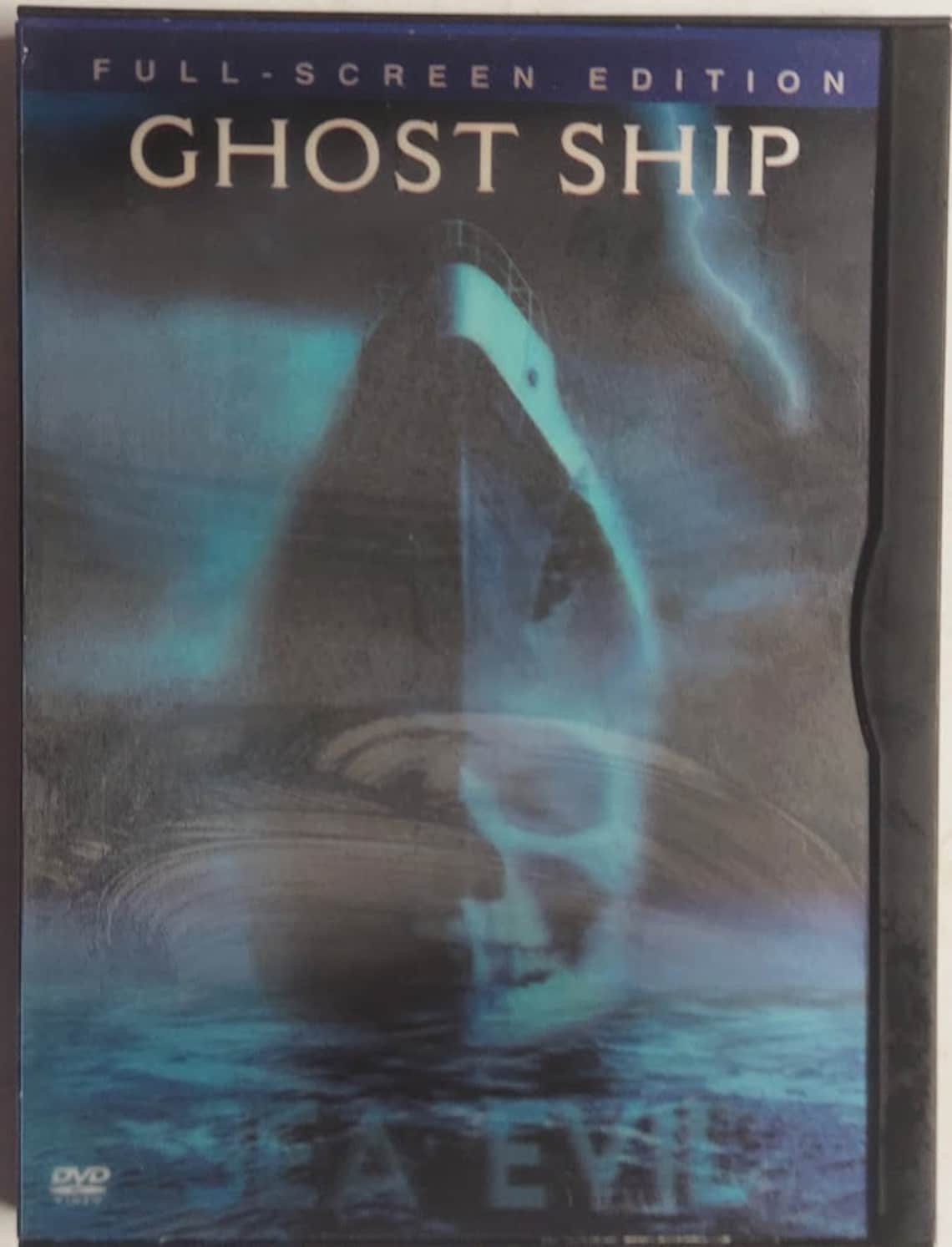DVD 2002 Vintage Movie Titled Ghost Ship sea Evil Starring Gabriel ...