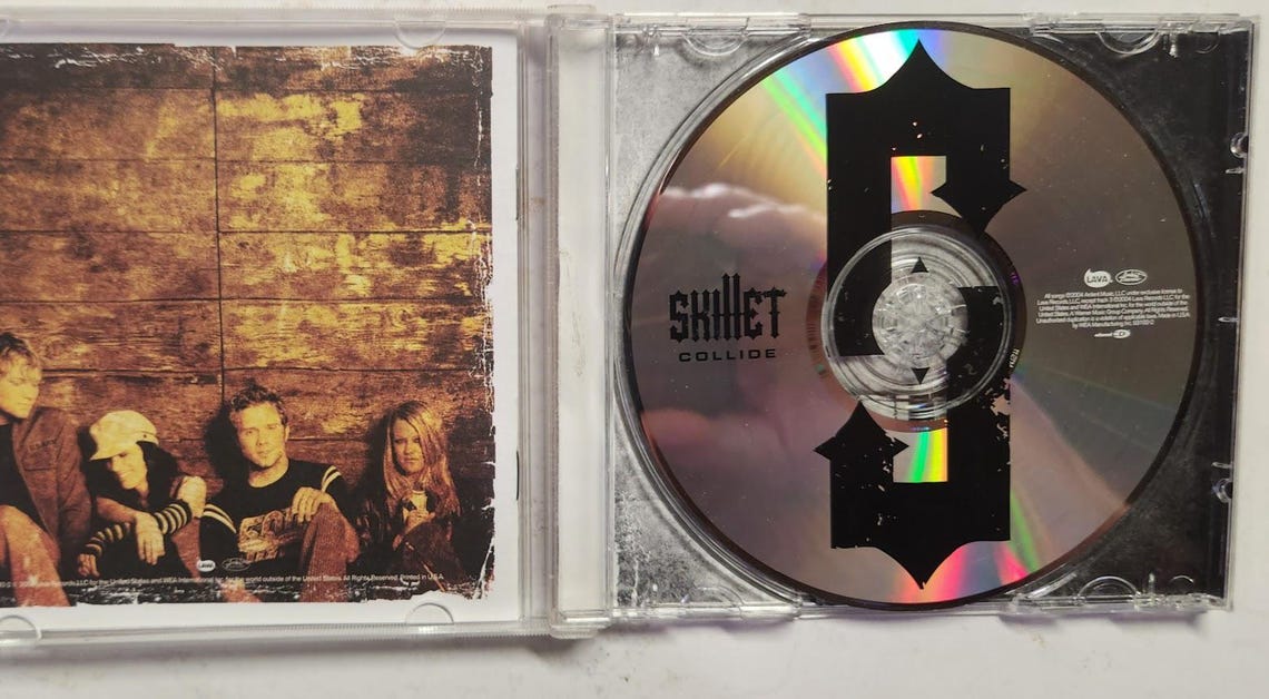 CD 2003 Vintage Heavy Metal Music by Skillet Titled Collide - Etsy