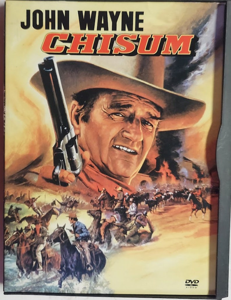 DVD 1970 Vintage Movie Titled John Wayne Chisum Starring John Wayne ...