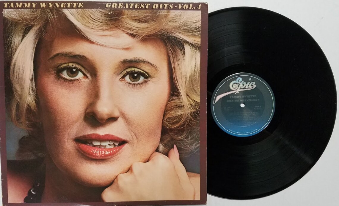 Vintage 1979 Vinyl Record Album by Tammy Wynette Titled Greatest Hits ...
