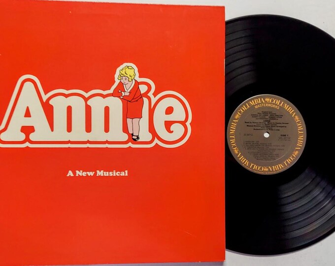 Annie Vinyl Record- "annie A New Musical" Original Movie Soundtrack ...