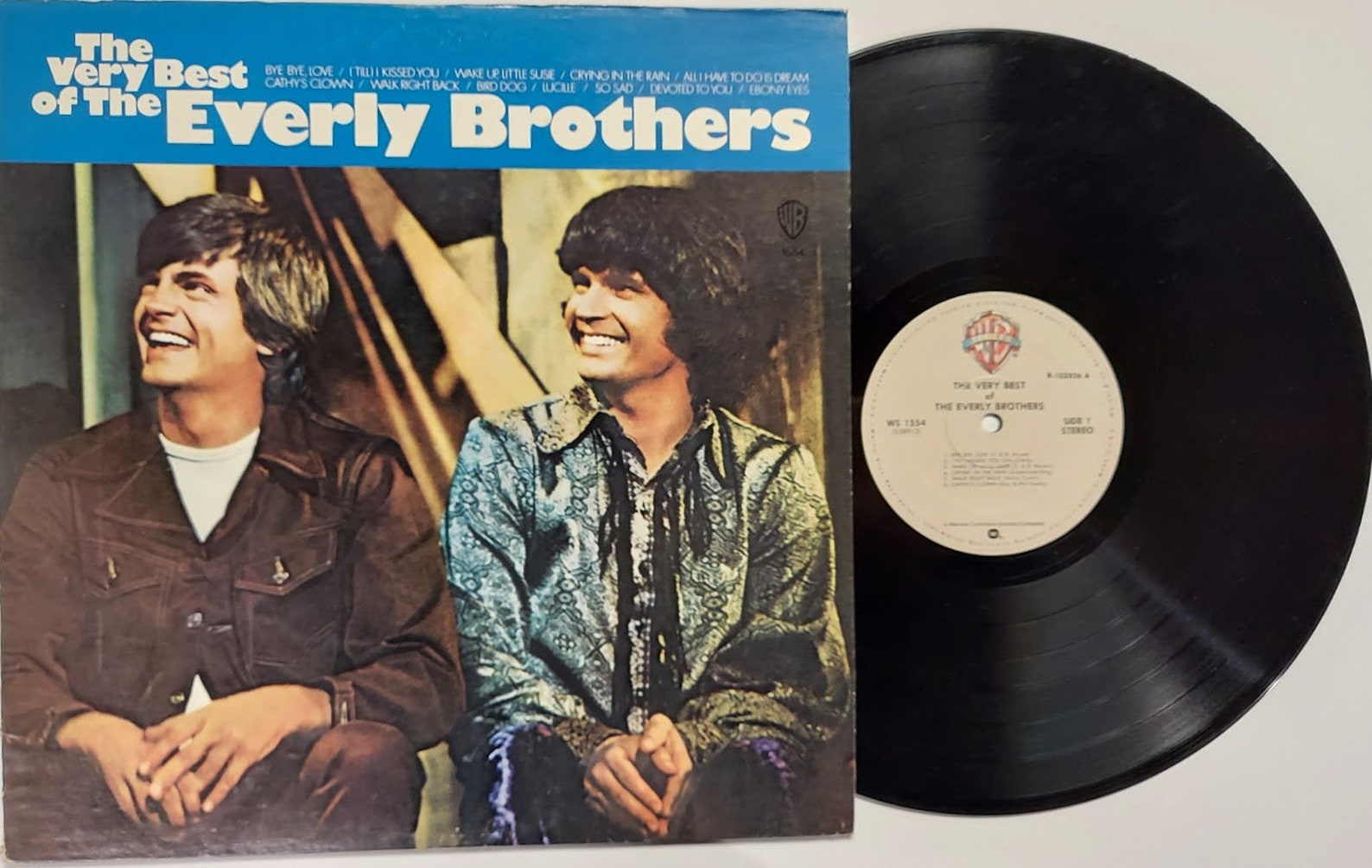 Vintage 1963 Vinyl Record Album by the Everly Brothers Titled the Very ...