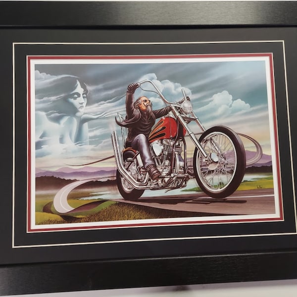 David Mann Motorcycle Art - Etsy