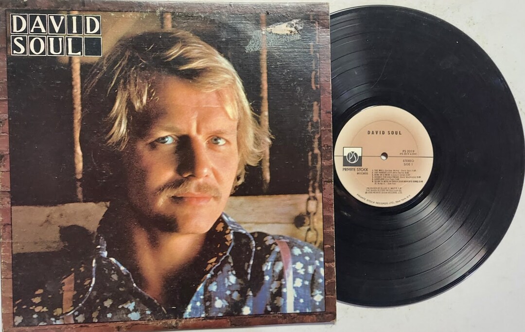 Vintage Vinyl 1976 Record Album by David Soul Titled David Soul - Etsy
