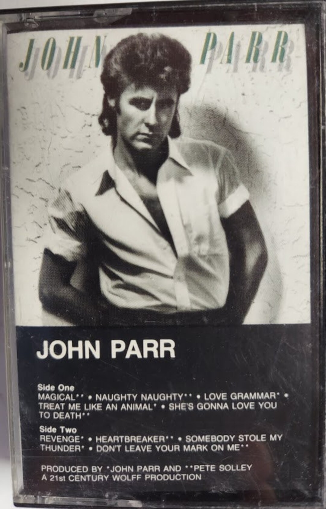 Cassette 1984 Vintage Rock Music by John Parr Titled John Parr - Etsy