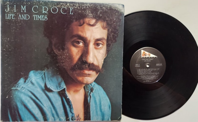 Vintage 1973 Vinyl Record Album by Jim Croce Titled Life & Times - Etsy