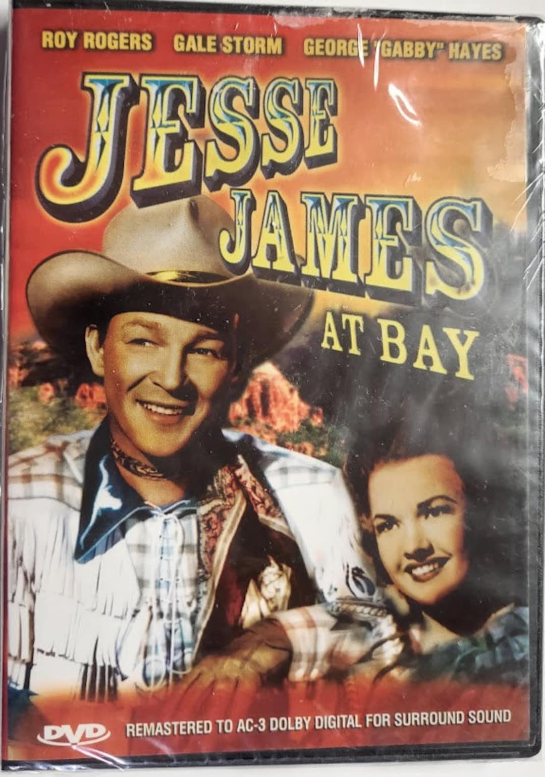 DVD 1941 Vintage Movie Titled Jesse James at Bay Starring Roy Rogers - Etsy
