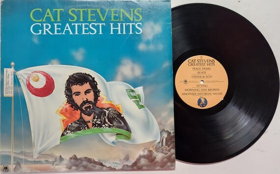 Vintage 1975 Vinyl Record Album by Cat Stevens titled Greatest | Etsy