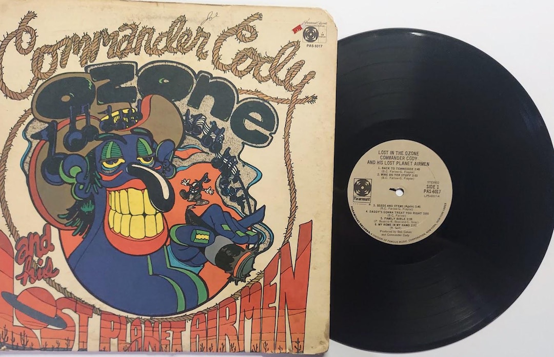 Vintage Vinyl Record Album by Commander Cody and His Lost Planet Airmen ...