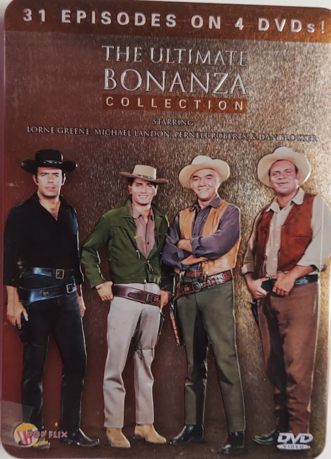 DVD 1970's TV Series Titled the Ultimate Bonanza Collection 31 Episodes ...